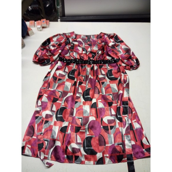 Bisou Bisou | Dresses | Bisou Bisou Michele Bohbot Womens 2 Dress Red ...